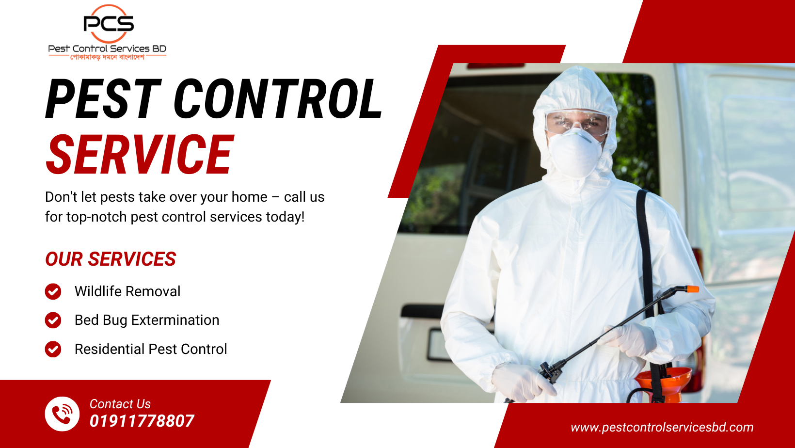 Best Pest Control Services In Panthopath, Dhaka – Holistic Pest ...